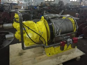 2 set 5-ton air winches shipped to Saudi Arabia-Henan Brayden Machinery ...